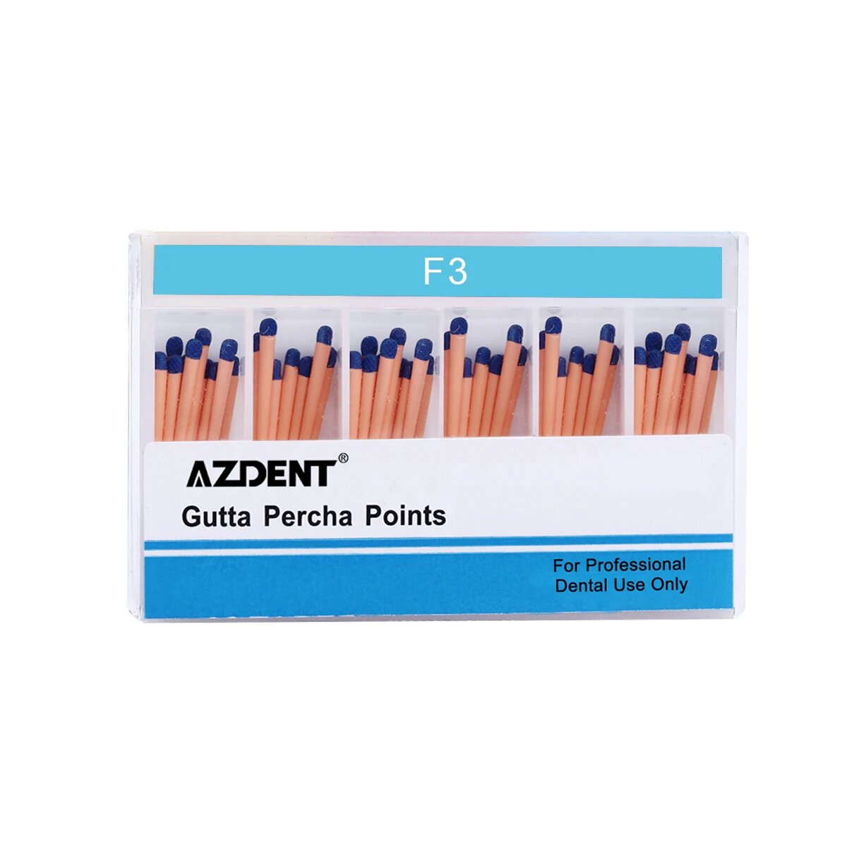 AZDENT Gutta Percha Points F3, 60шт