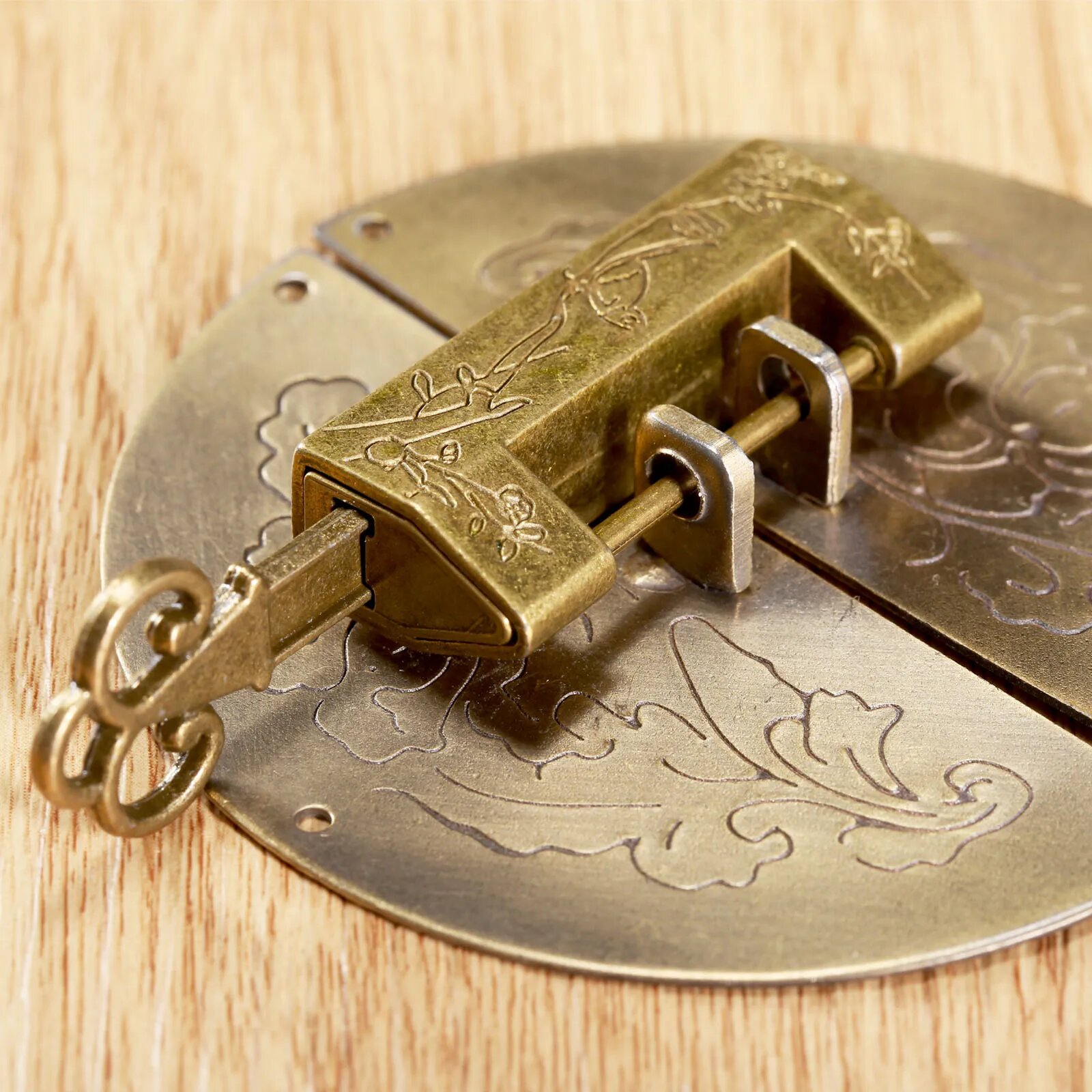 1 комплект китайского винтажного замка с ключом, антикварный навесной замок и застежка с винтами, комплект для шкатулки для драгоценностей, деревянные чехлы, шкаф, подарочные коробки «сделай сам»