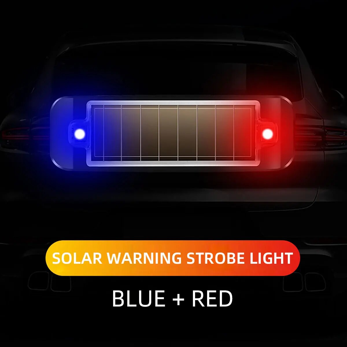 Противоугонная сигнализация на солнечной энергии, лампа-стробоскоп для мотоциклов, автомобилей, скутеров, беспроводная лампа-вспышка