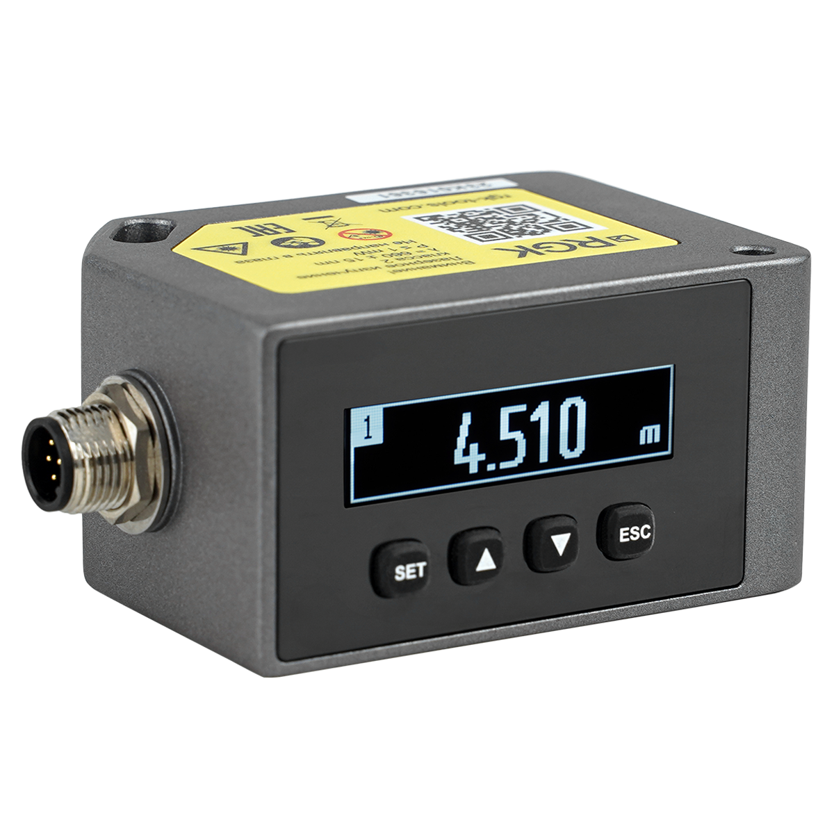 Лазерный датчик расстояния RGK DP502B (с вольтовым и токовым выходом)
