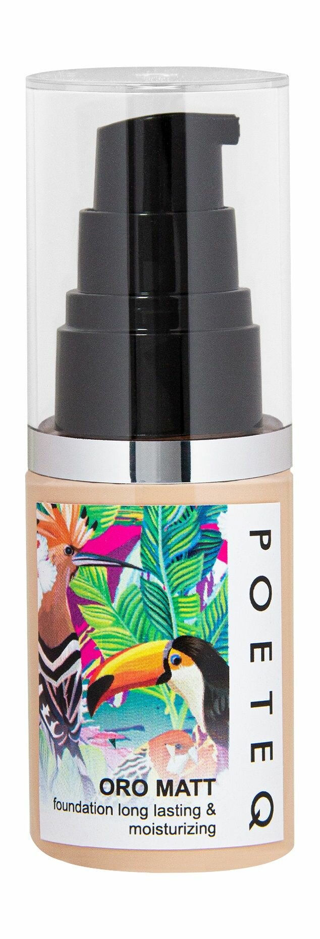 POETEQ Тональное средство Foundation OPO Matt для макияжа лица, 30 мл, 23 натуральный беж