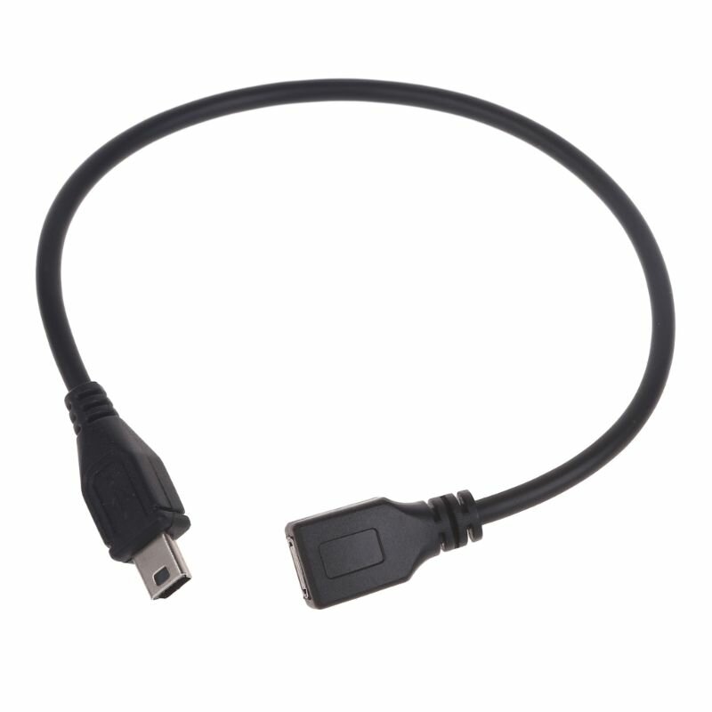 Кабель для зарядки от Micro USB female к mini USB male