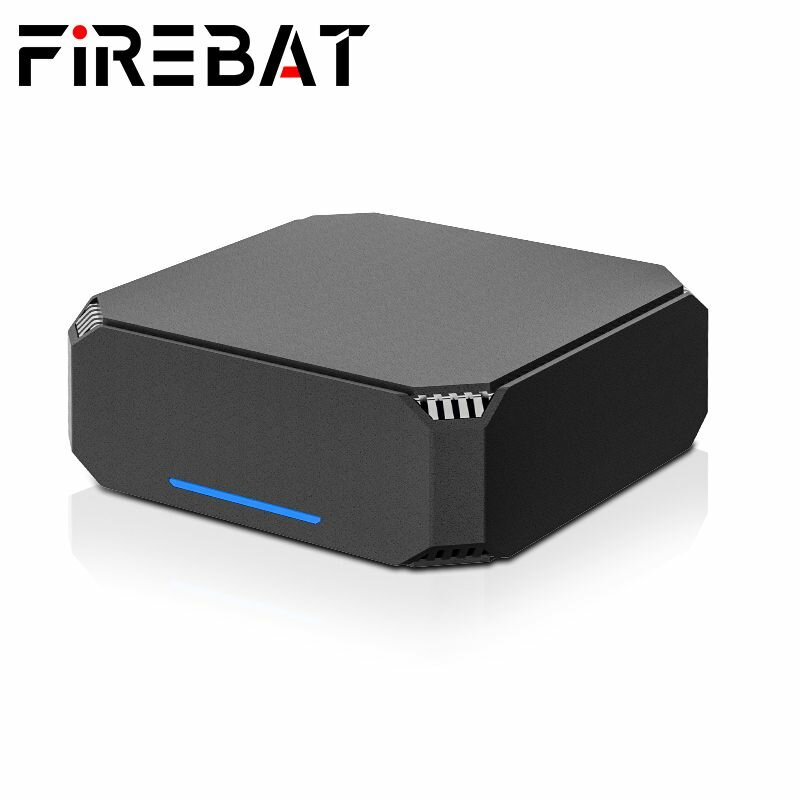 FIREBAT AK2 PLUS Mini PC Intel N100 Dual Band WiFi5 BT4.2 16 ГБ 1 ТБ SSD Настольный игровой компьютер Mini PC Gamer