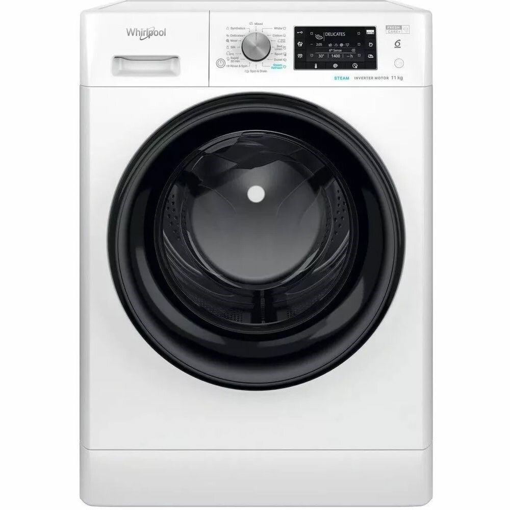 Стиральная машина Whirlpool FFD 11469 BV EE, загрузка 11 кг белый