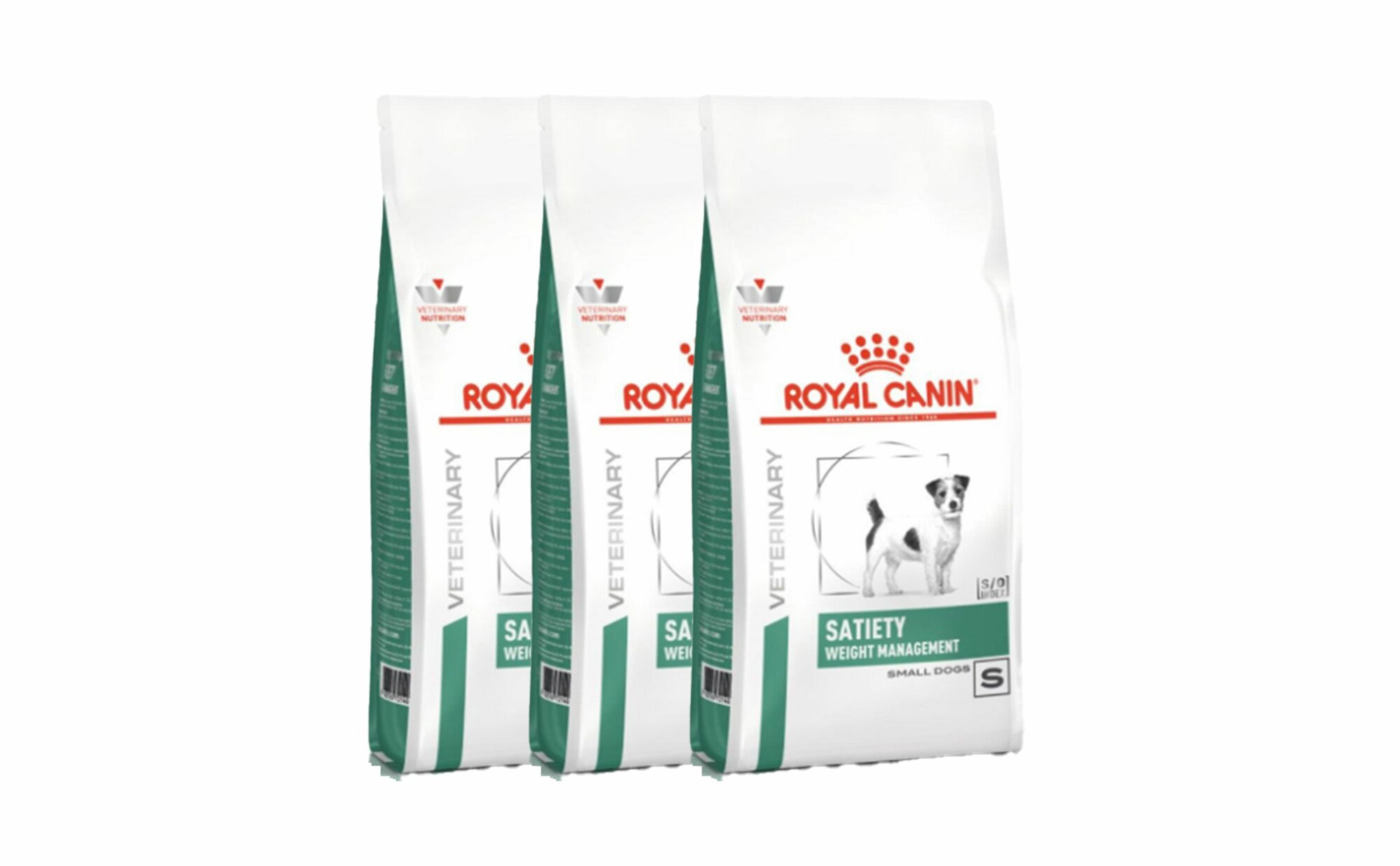 Royal Canin Satiety Weight Management Small Dogs сухой корм для взрослых собак мелких пород для снижения веса - 500 г х 3 шт.