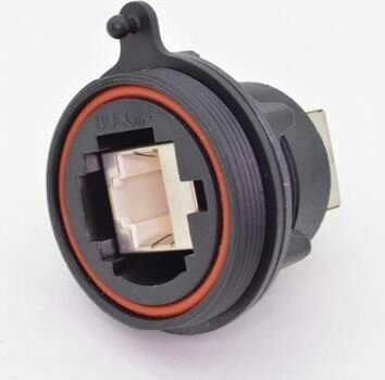 Соединитель BULGIN PX0833 Buccaneer Ethernet, PIN 8 полиамид, позолота, 1,5А, 1 шт