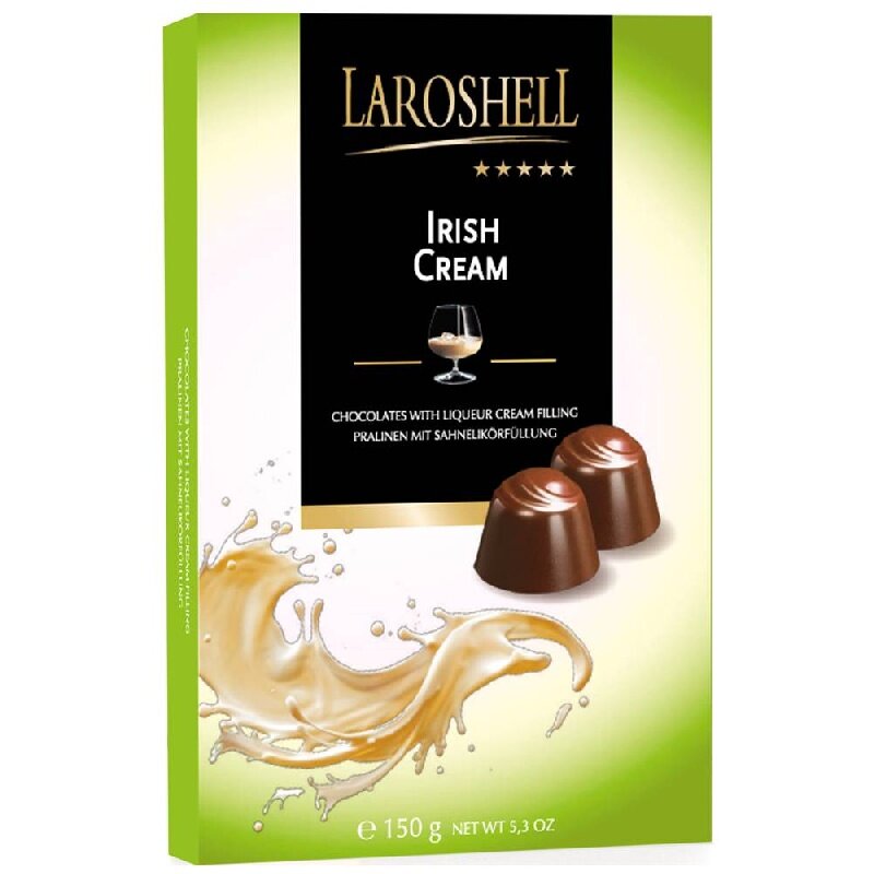 Конфеты LAROSHELL IRISH CREAM с начинкой Сливочный ликер 150г
