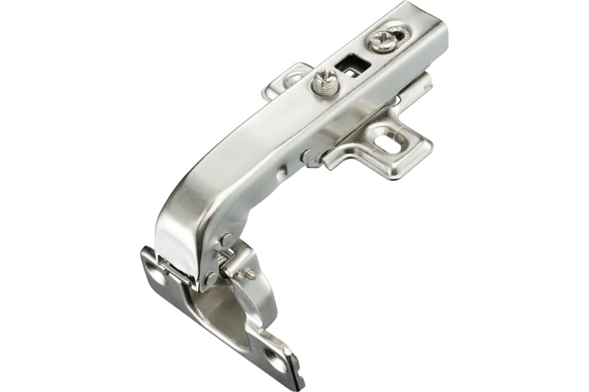 MF Угловая петля 90° Clip-on с доводчиком 10296v для мебели, плавное закрывание