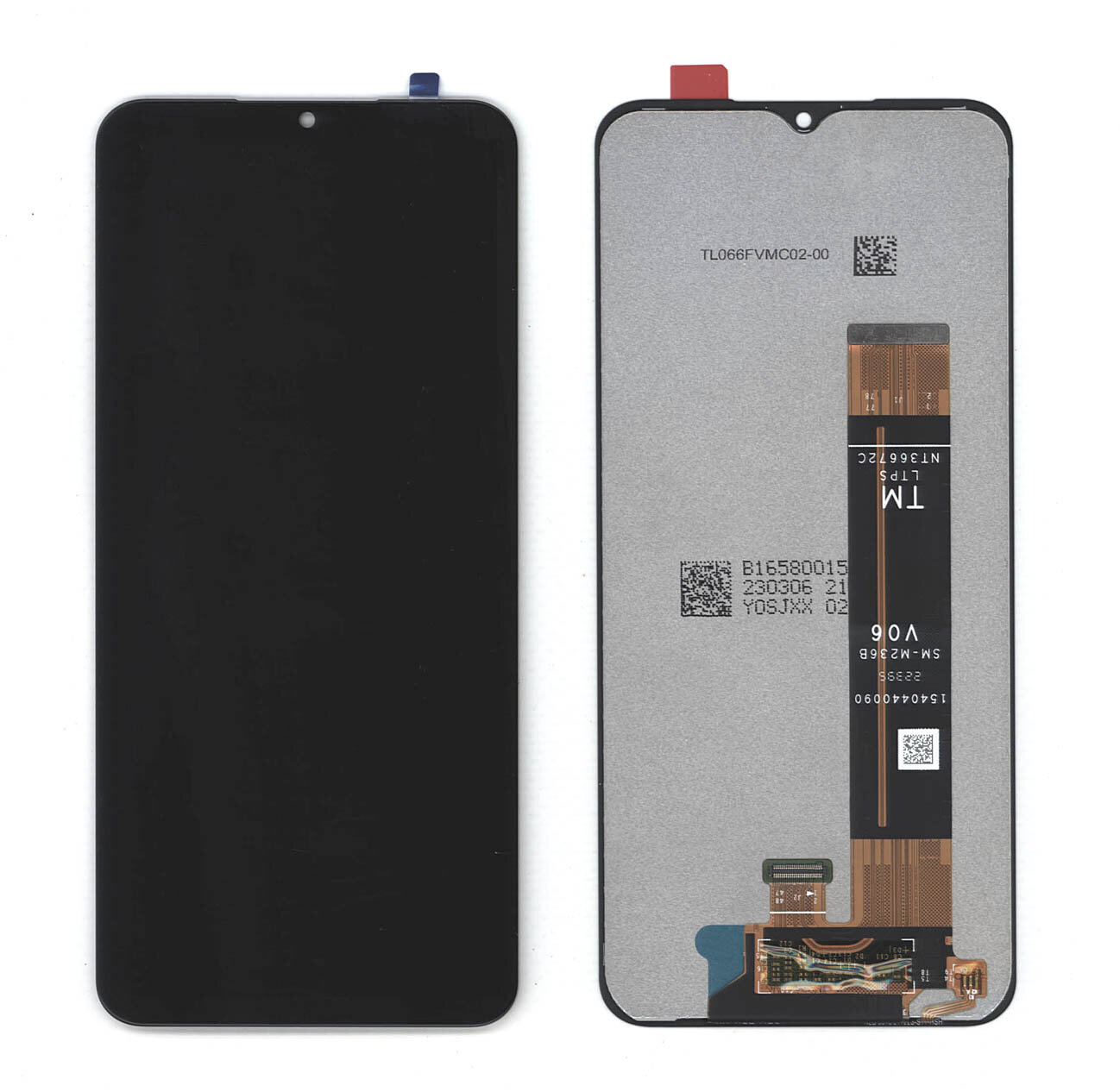 Дисплей для Samsung Galaxy M23 5G SM-M236B, Galaxy A13 A135F, Galaxy M33 5G M336 черный GH82-28487A