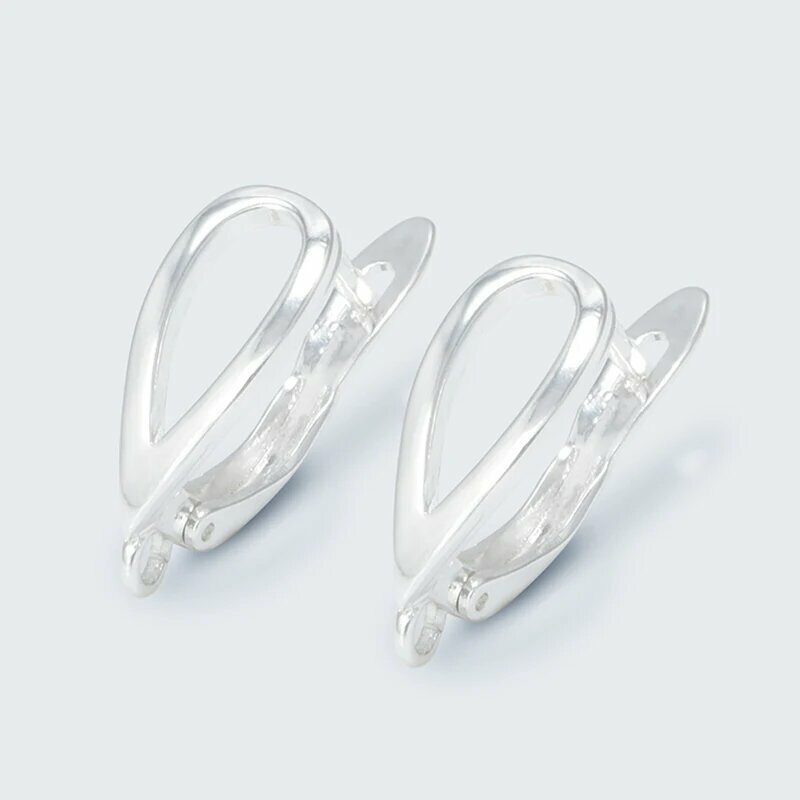 Серебряные серьги-клипсы YANASI