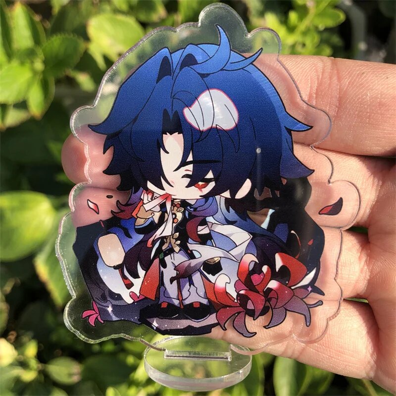 Подставка для значков Honkai Star Rail Luocha, Kafka, Jing Yuan, цвет 4