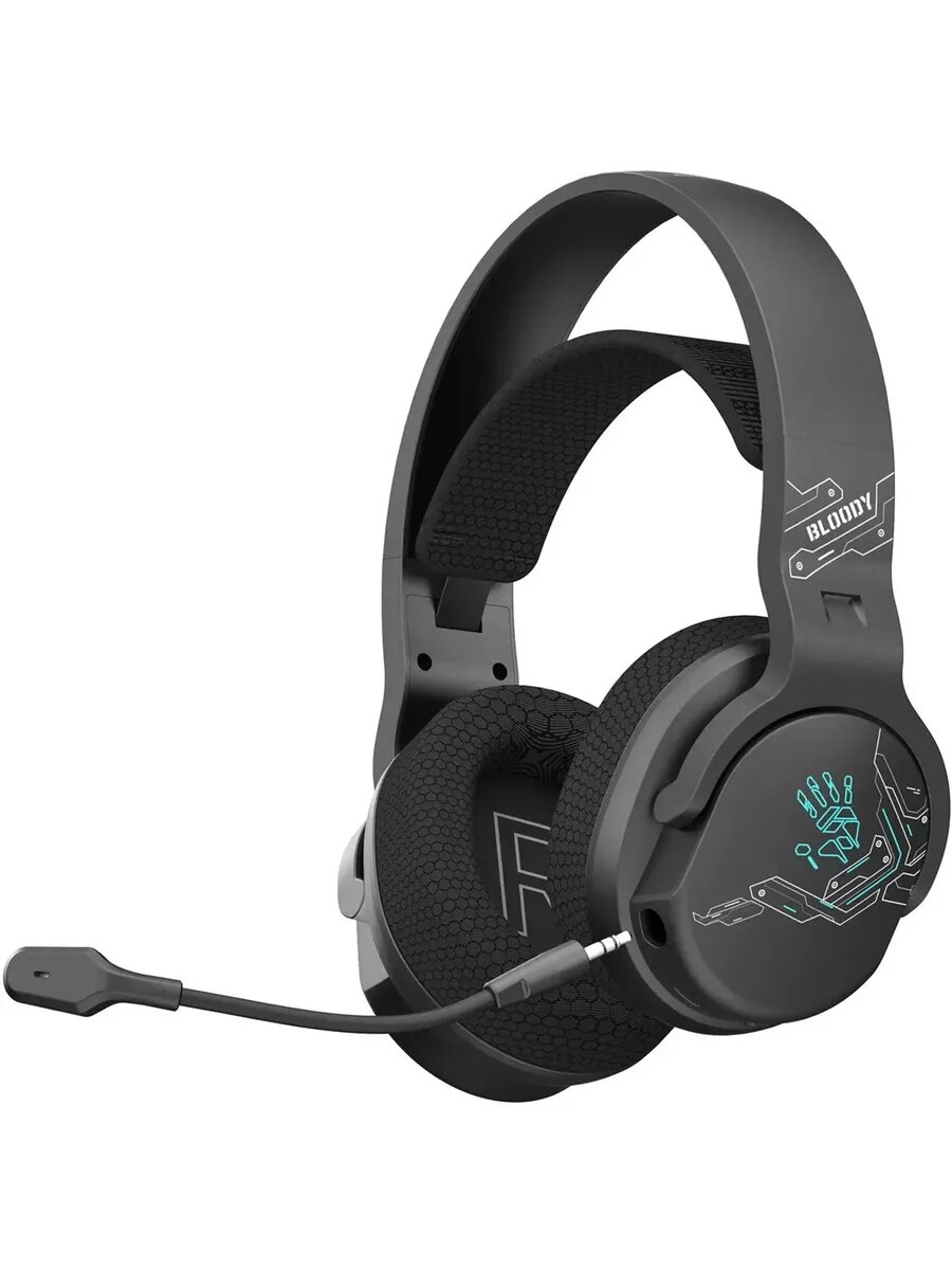 Наушники с микрофоном a4tech мониторные Bloody GR370 беспроводные