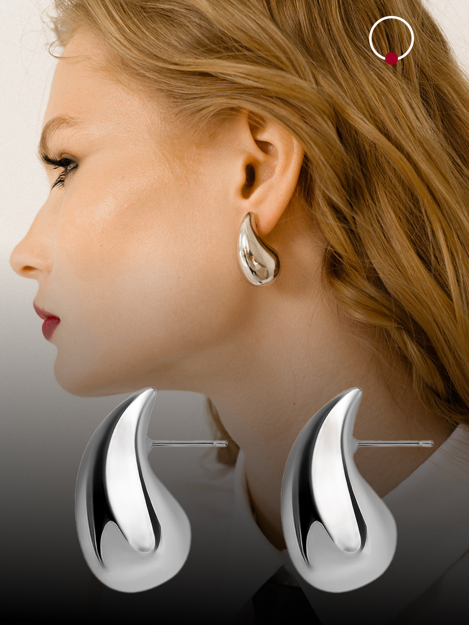 Серьги пусеты