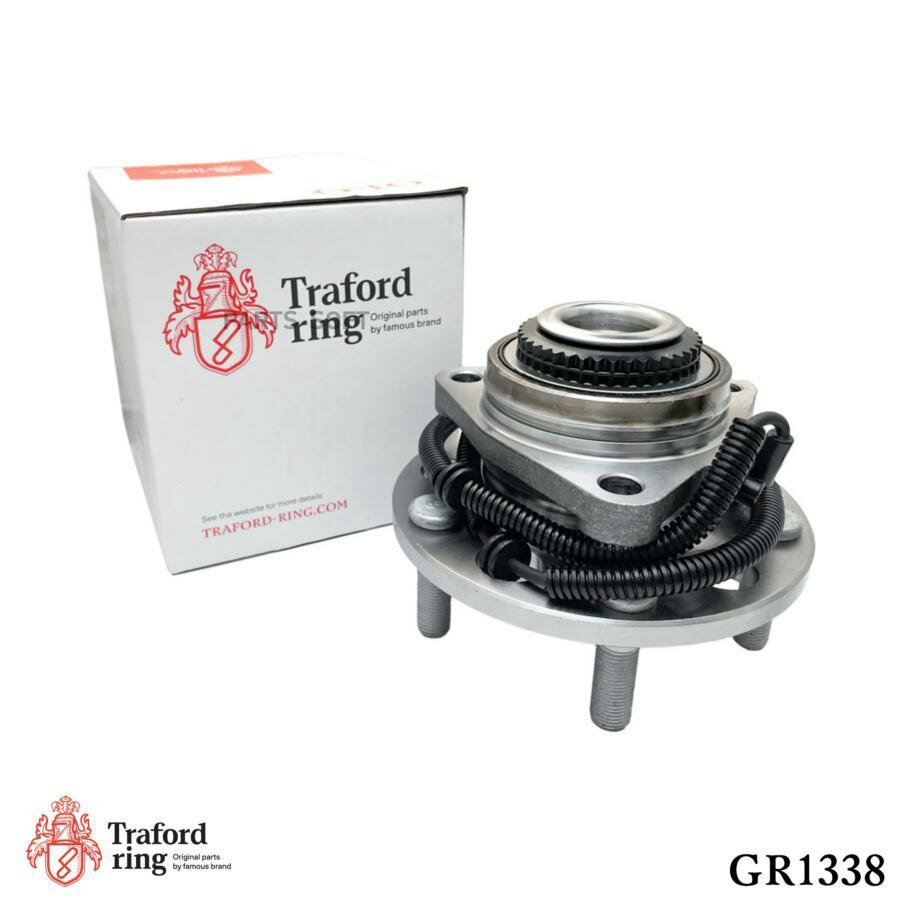TRAFORD RING GR1338 Ступица , SsangYong Kyron (05-)/Actyon (05-) до 05.13 г. в. (перед. в сборе с подшип.)