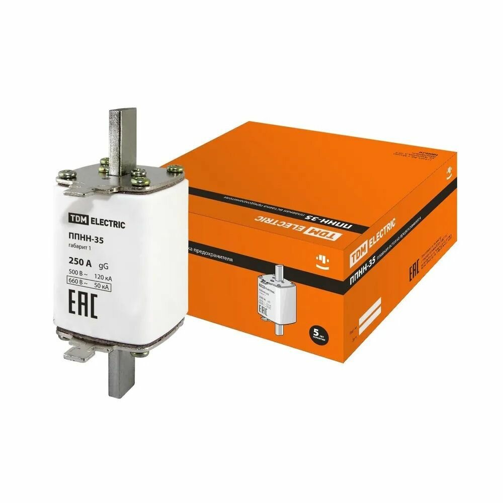Предохранитель ППНН-35 250А габ 1 TDM