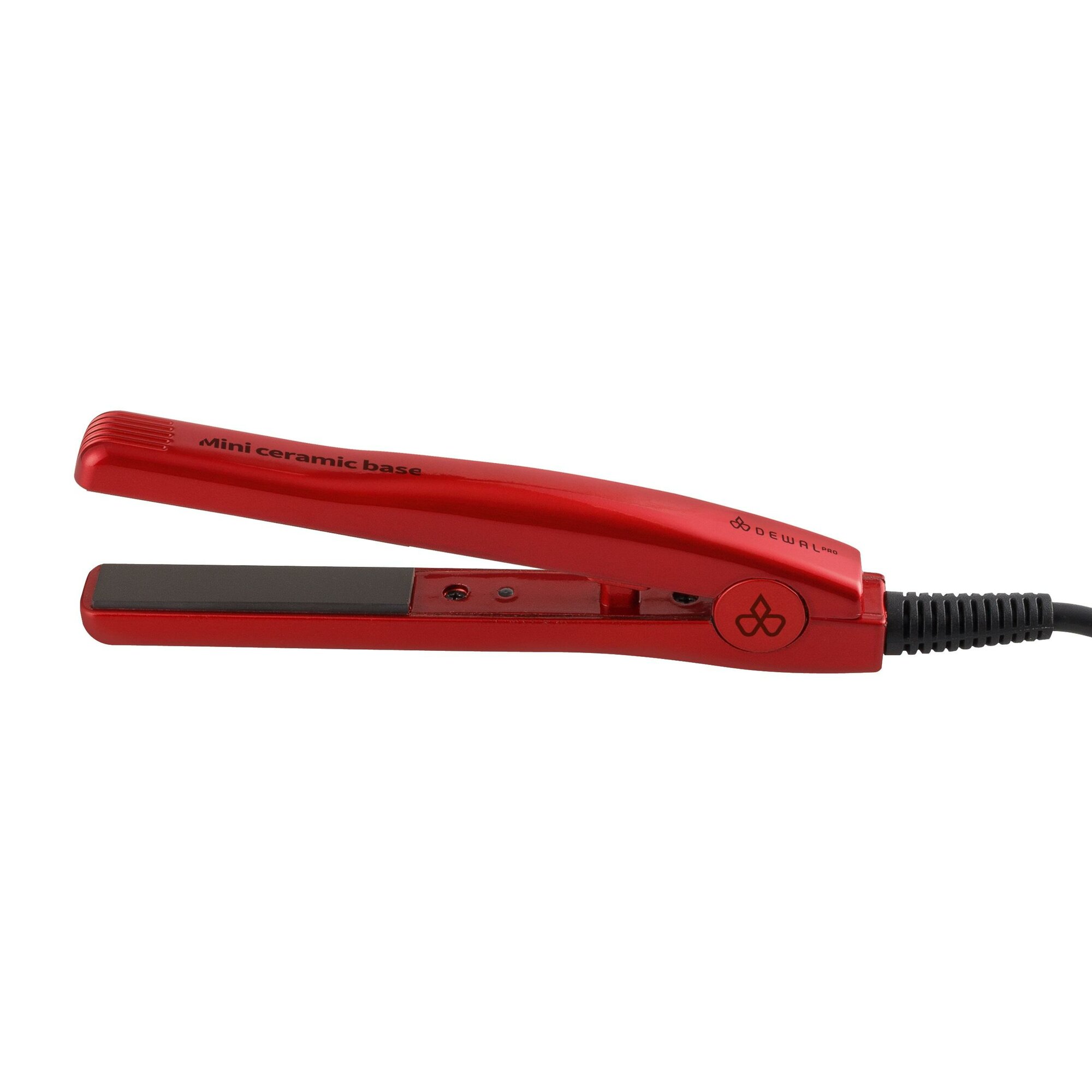 Выпрямитель для волос профессиональный Dewal Mini Ceramic Base Red 03-7721