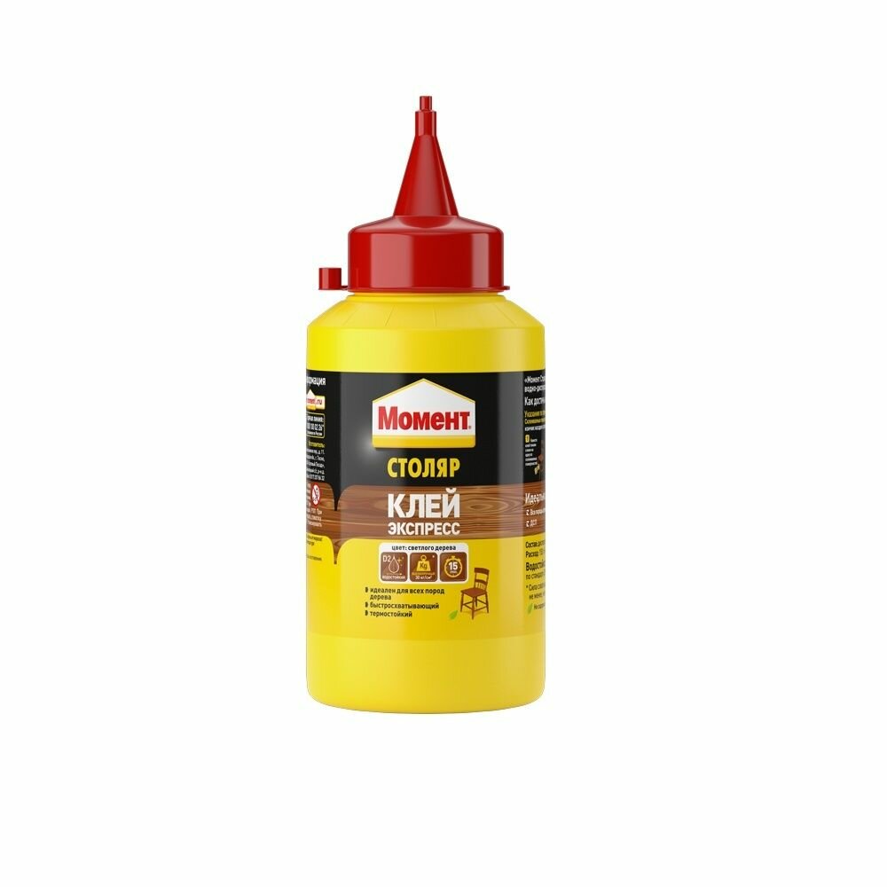 Клей для всех пород дерева Момент Столяр Экспресс (0,25кг)