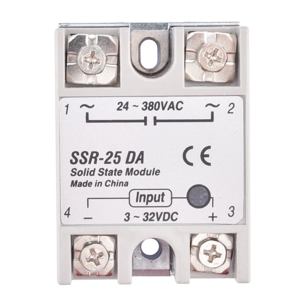 Tвердотельное реле diymore SSR 10DA 25DA 40DA 50DA SSR-25DA