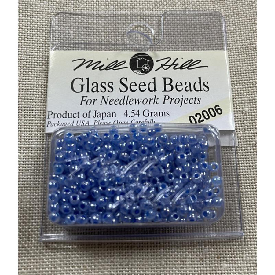 Стеклянный бисер Mill Hill Glass Seed Beads 4.54 г, цвет: 02006