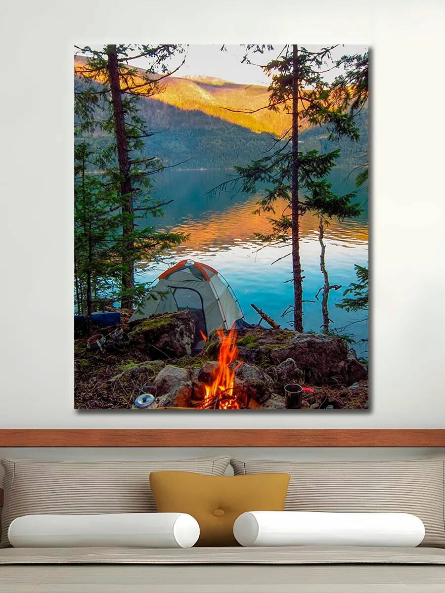 Картина "Романтика дальних дорог", интерьерная 50х70см 1шт.