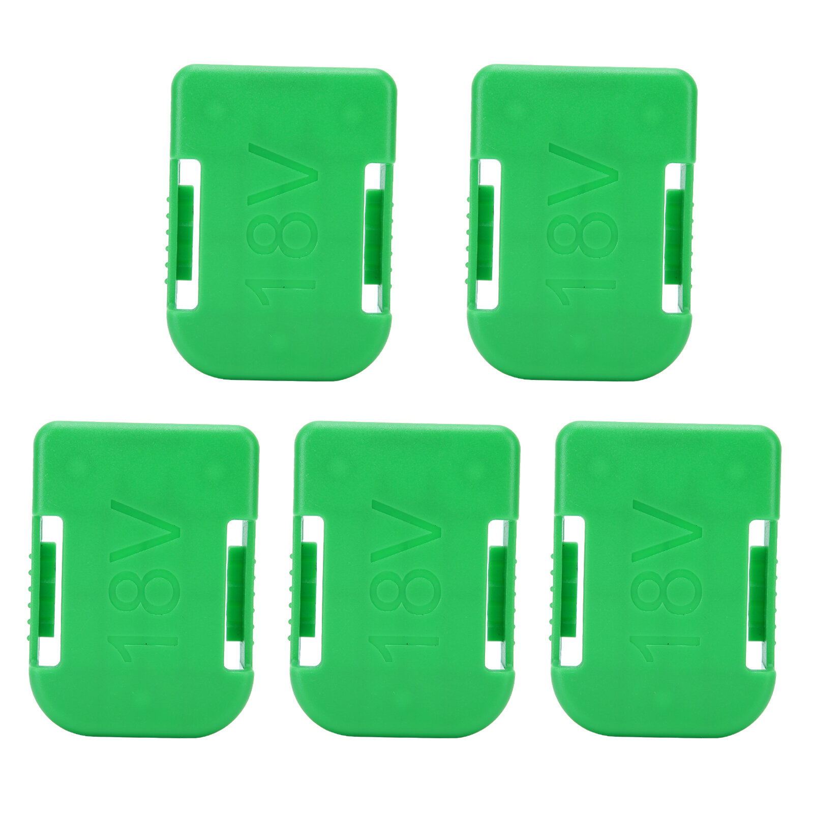5pcs Dual с использованием батареи с батареей для батареи 18 В для батареи для батареи для макиты/Bosch Green
