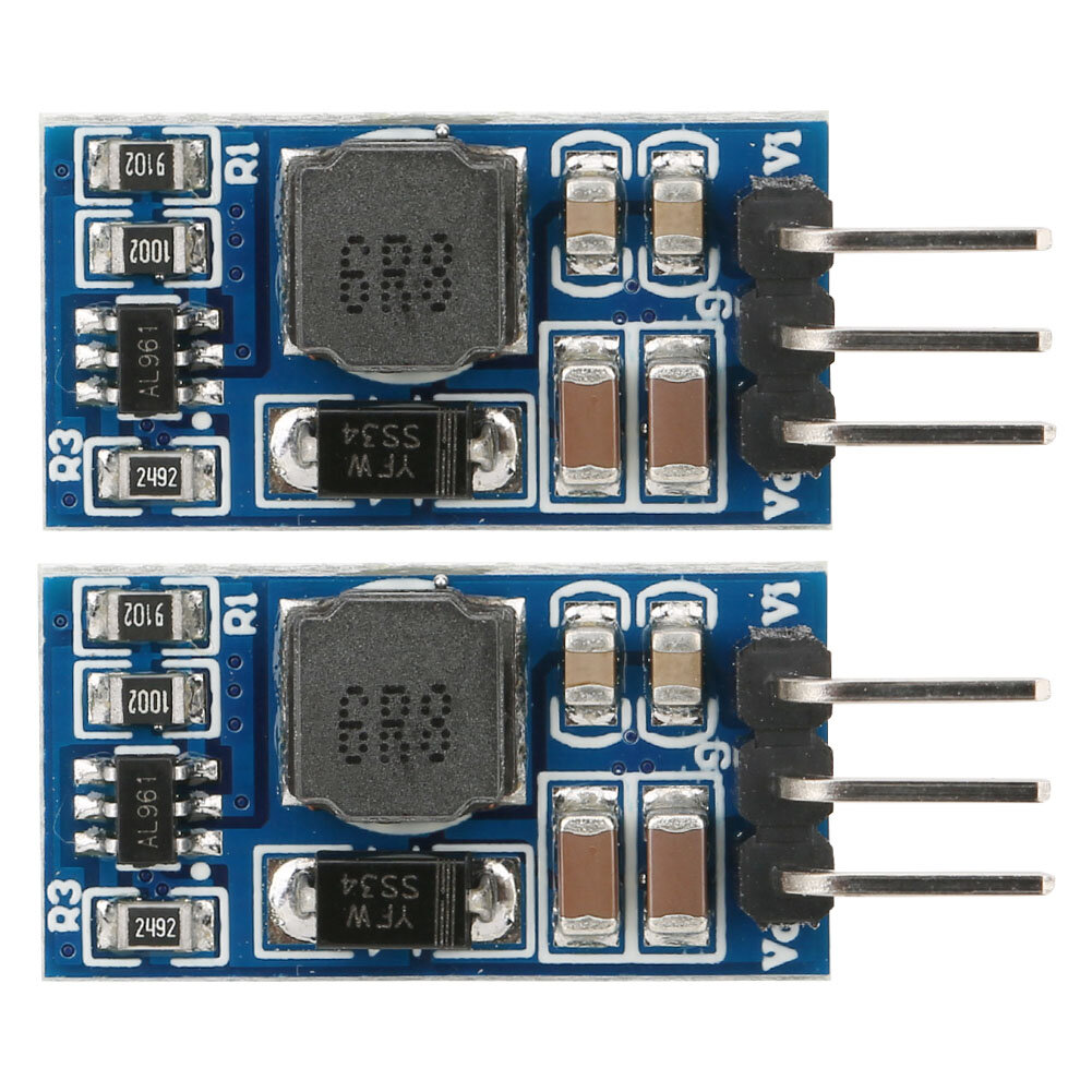 Повышающий модуль постоянного тока, 2 шт. Повышающий преобразователь для светодиодного двигателя 7 Вт 2,6-5,5 в 5 В 6 В 9 В 12 В ND0412SA (с контактом 6 В)