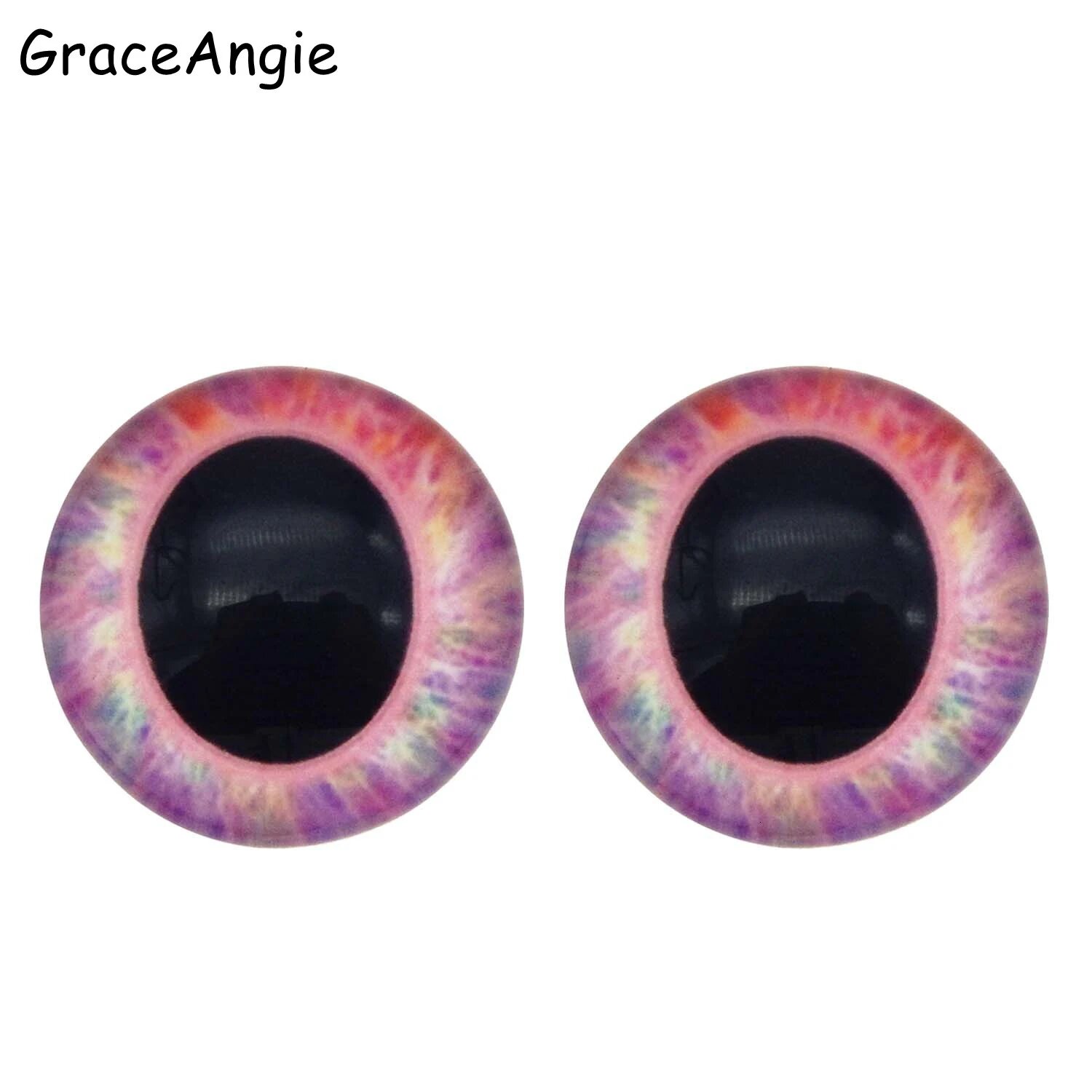 Кабошоны глаз дракона стекло 6-30 мм 50PCS 6mm, G