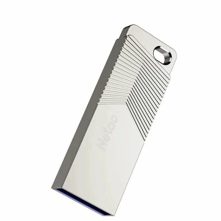 Память USB Flash 16 ГБ NETAC UM1 (NT03UM1N-016G-32PN) - USB 3.2, USB Type-A, вид закрывания - Нет, Металл