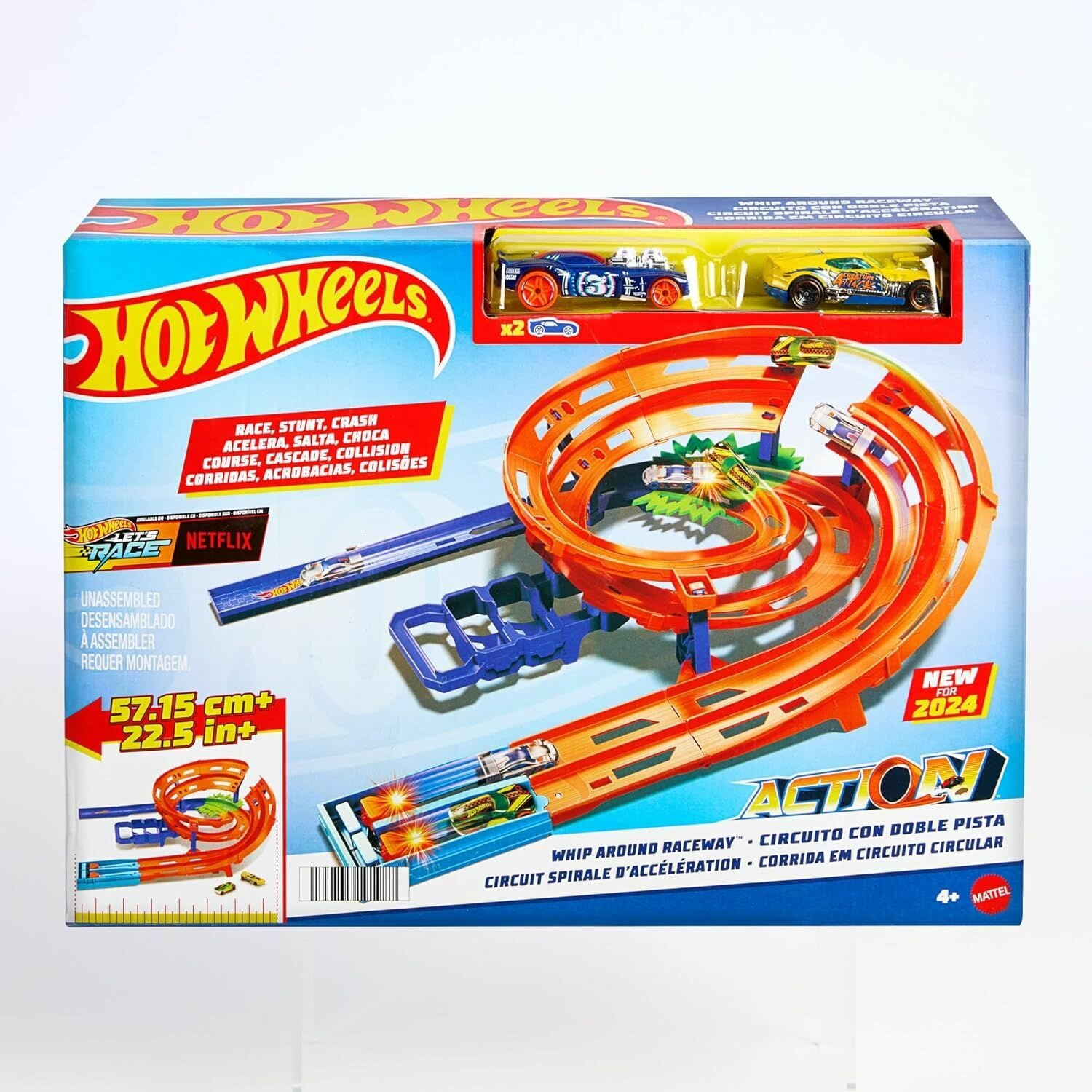 Hot Wheels City, Двойная трасса для гонок и высшего пилотажа HTK17