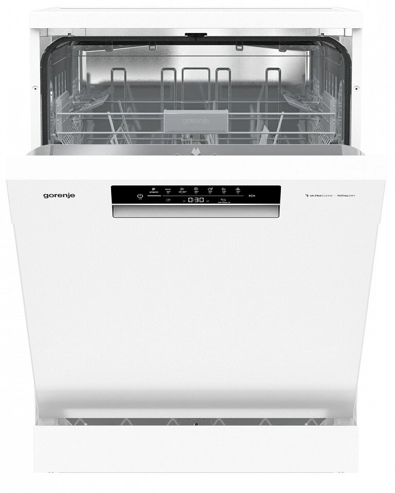 GS642C90W / Посудомоечная машина Gorenje GS642C90W ( 2 корзины ), полноразмерная, напольная, 59.9см