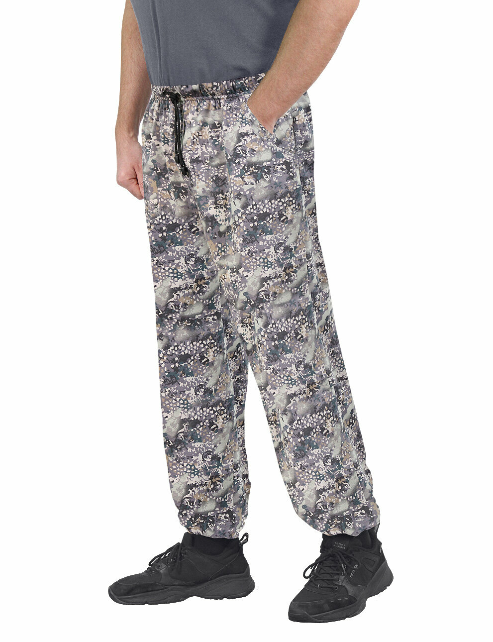 Брюки спортивные джоггеры камуфляжные