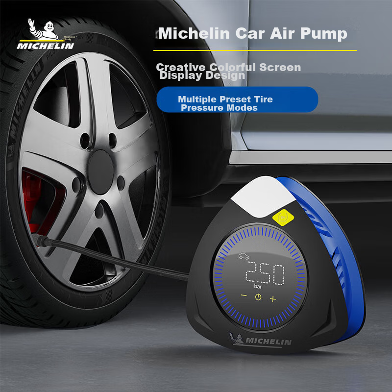 Michelin High-Power Inflatable Pump, Car Tire Air Pump, Tire Inflation Device, M2202