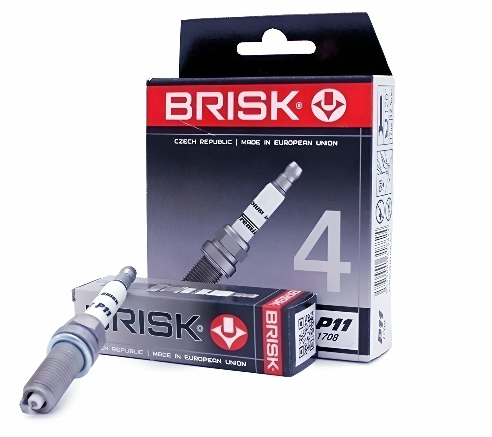 Свеча зажигания BRISK Иридиевые для CHANGAN CS35Plus/CS55, HAVAL Jolion, H2/H6/M6 № MR14YIR1