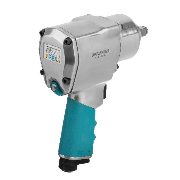 Гайковерт пневматический ударный G1260,1/2, Twin Hammer, 813Нм, 7000 об/мин Gross
