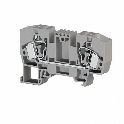 KLEMSAN 306259 Клеммник пружинный 10мм. кв. (серый); YBK10