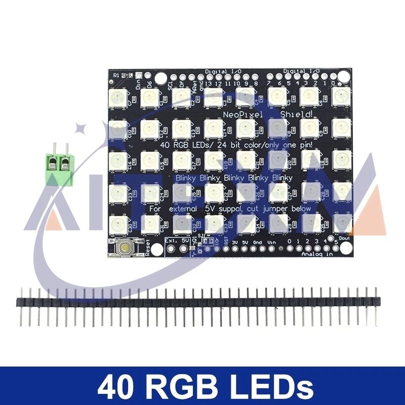 Матрица светодиодов 8x5 RGB AITEXM
