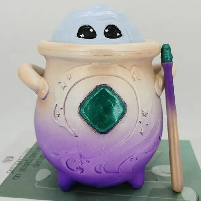 Игровой набор Magic Mixies "Волшебный котел", для детей 7-18 лет, смола, Горшок + волшебная палочка,15х11х14 см