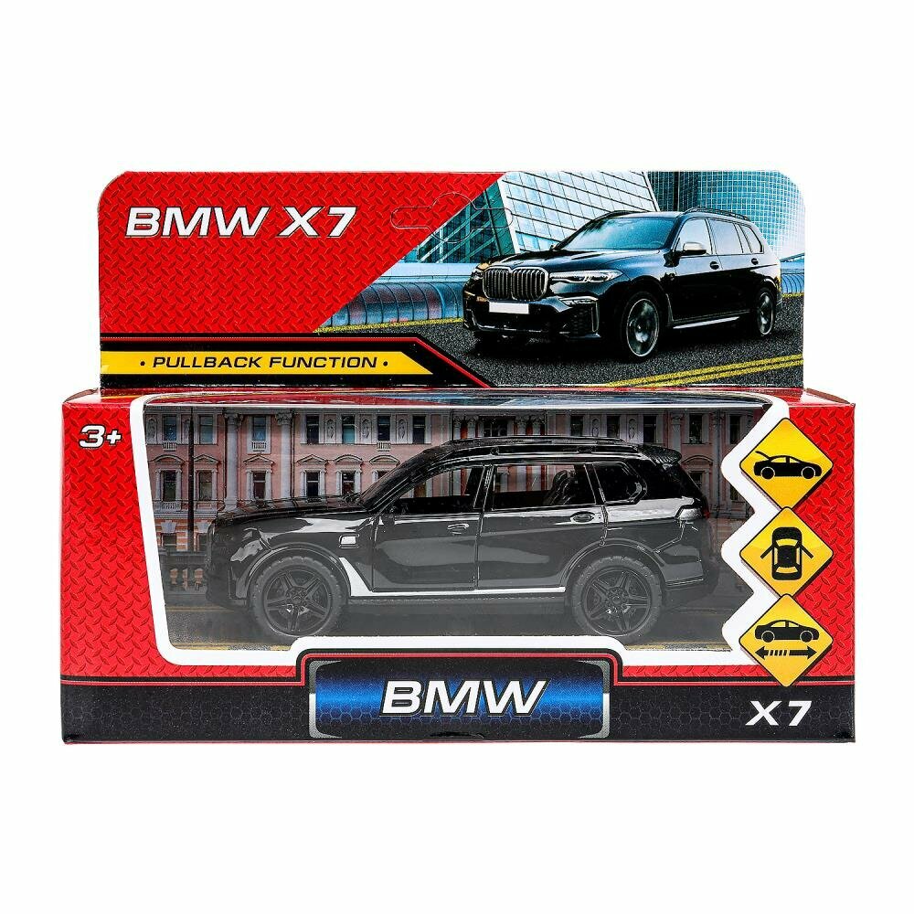 Машина металлическая "БМВ x7" 12 см. Технопарк 2101C067-R1