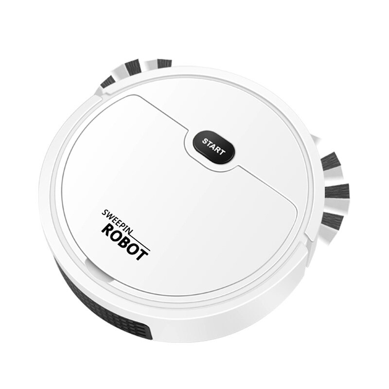 Робот-пылесос Robot Vacuum Cleaner USB, пластик, для небольших квартир, белый