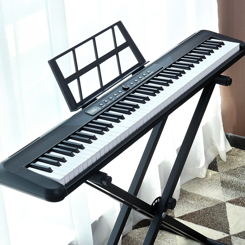 Цифровое пианино многофункциональное электронное пианино home beginner keyboard smart 88-клавишное электронное пианино