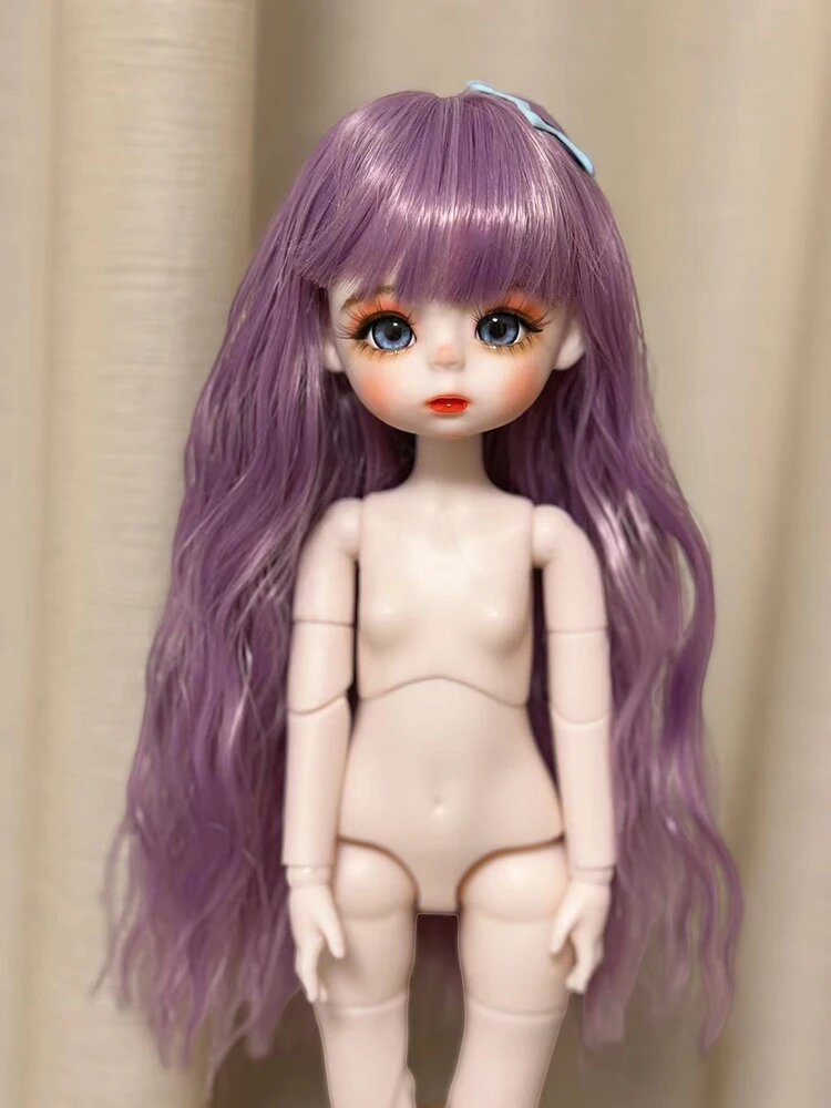 1/6 BJD Doll Round Faced Cute Doll Sweet Princess 30cm Handmade Makeup Dolls Girl's Birthday Gift Christmas Gift