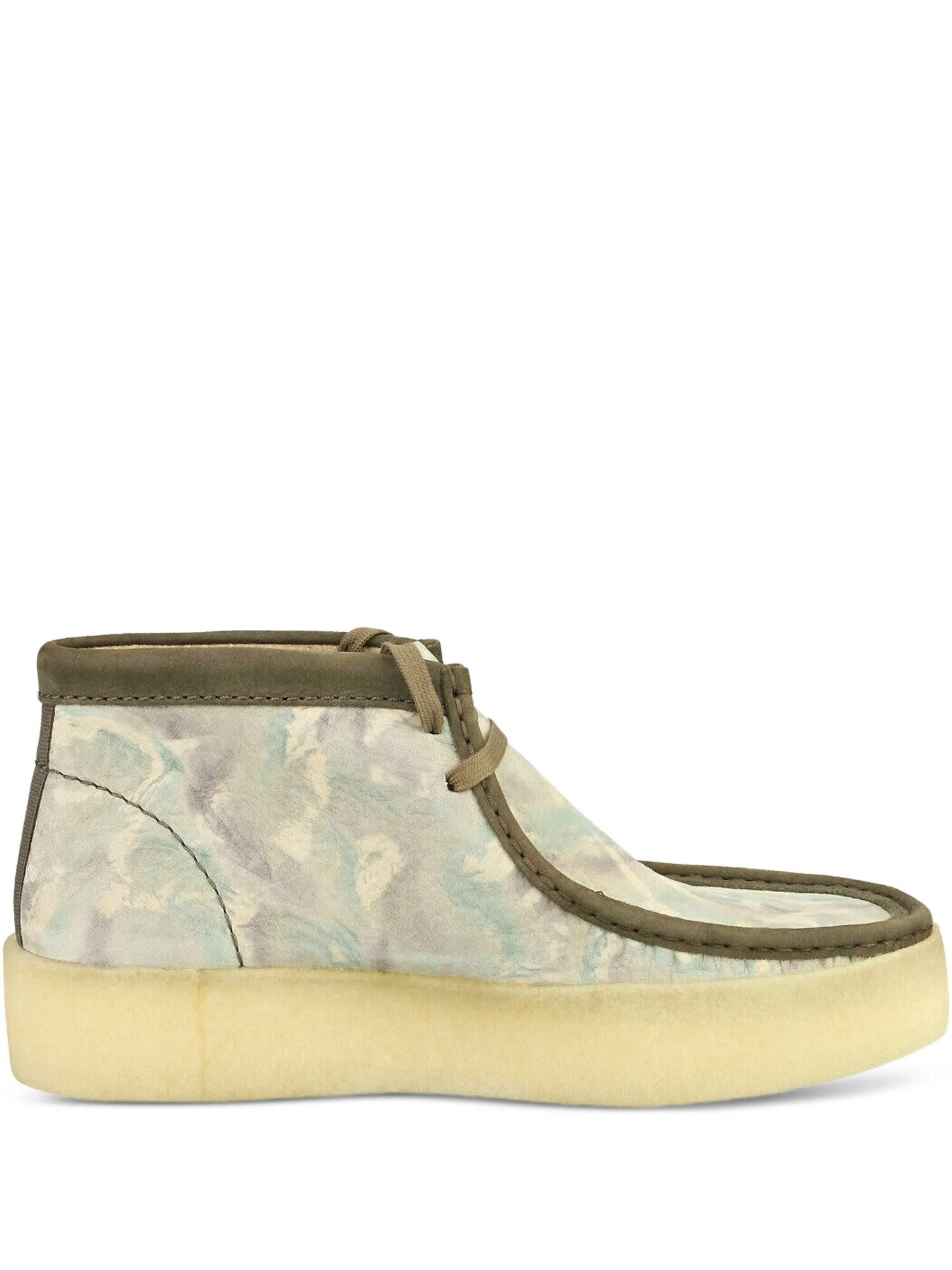 Ботинки Wallabee Cup Bt GREEN CAMOUFLAGE