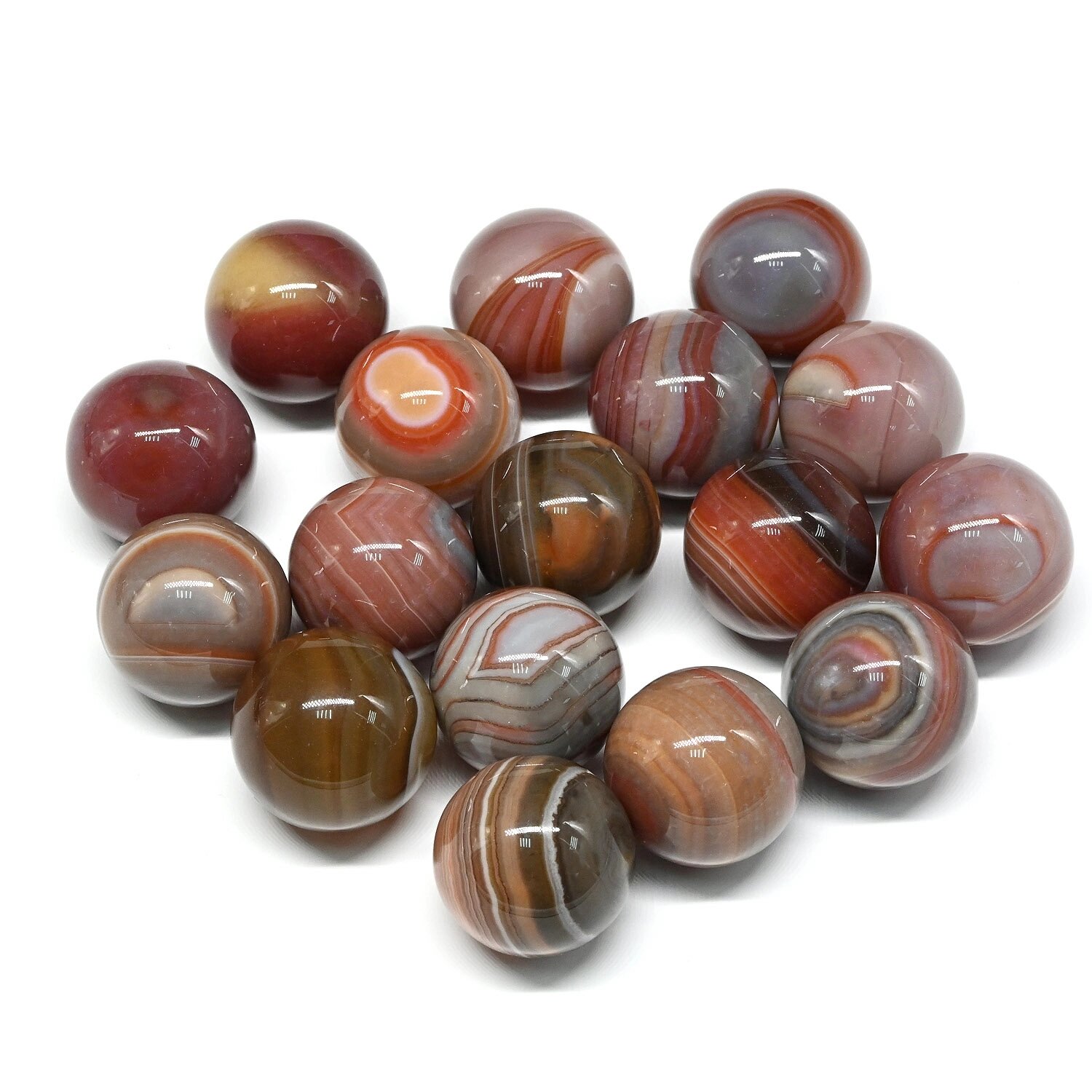 Шар из агата, диаметр 20мм .