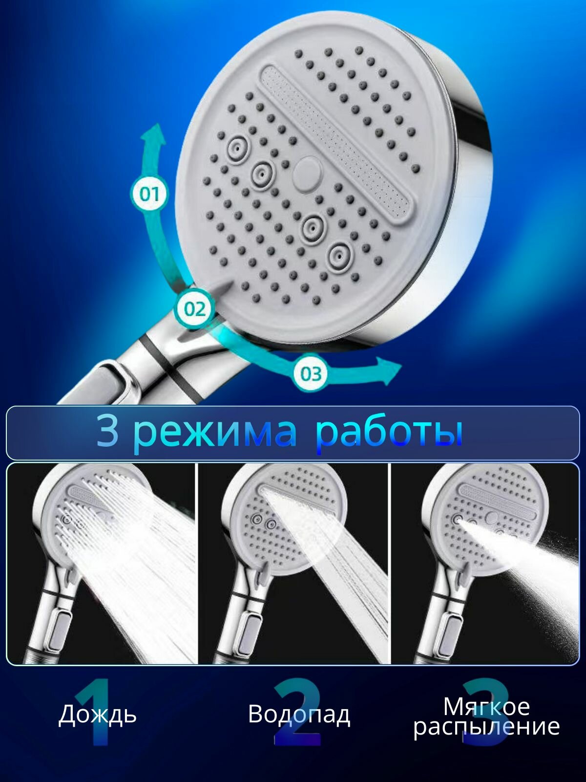 Лейка для душа — фото 1