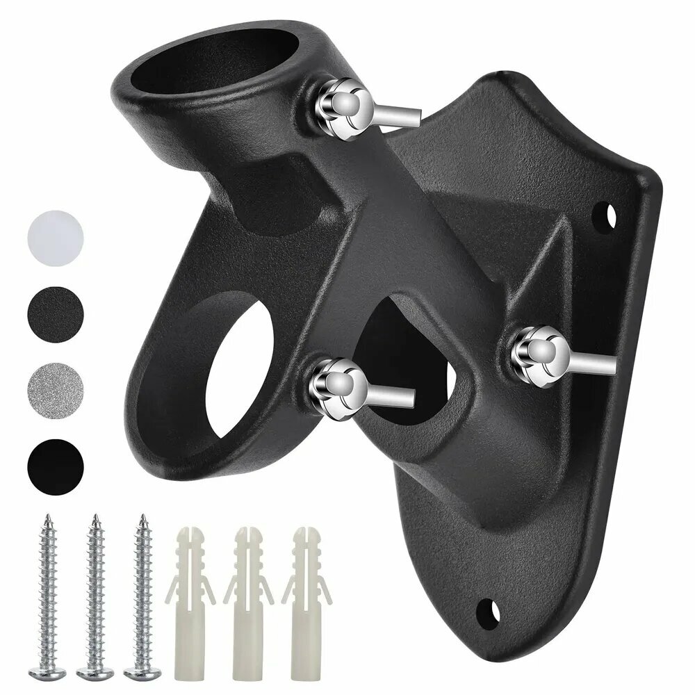 Кронштейн Флагшток уличный для флага настенный держатель 2 штока