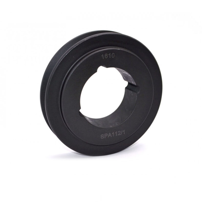 Клиновой шкив SPA112-01 TB (PHP 1SPA112TB, AT01121) под втулку тапербуш 1610, чугунный