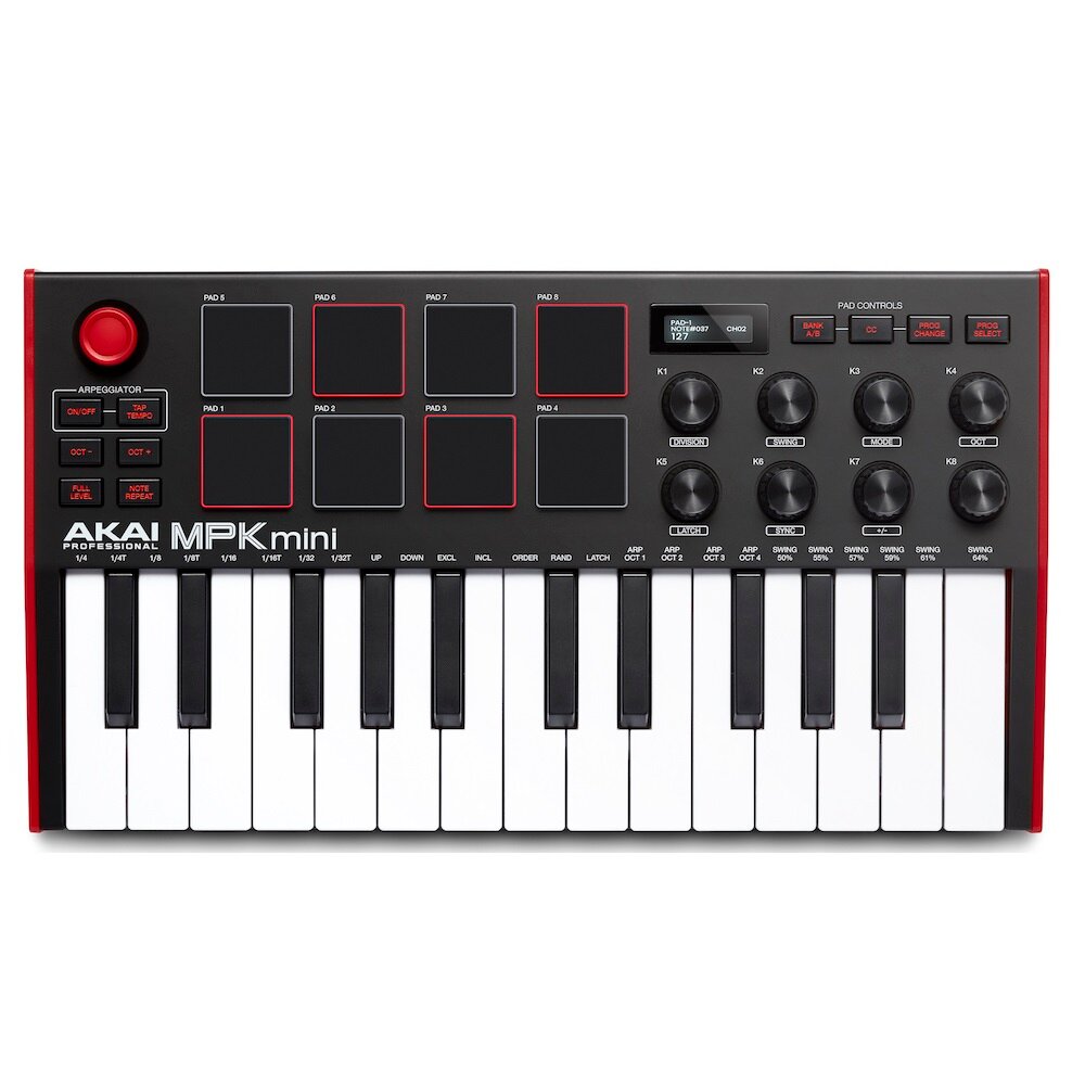 MIDI-клавиатура Akai Pro MPK mini MK3, 25 клавиш