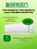 Сплит система GREEN TSI-09HRIY2 / TSO-09HRIY2 серии TRIUMPH INVERTER инвертер, д...