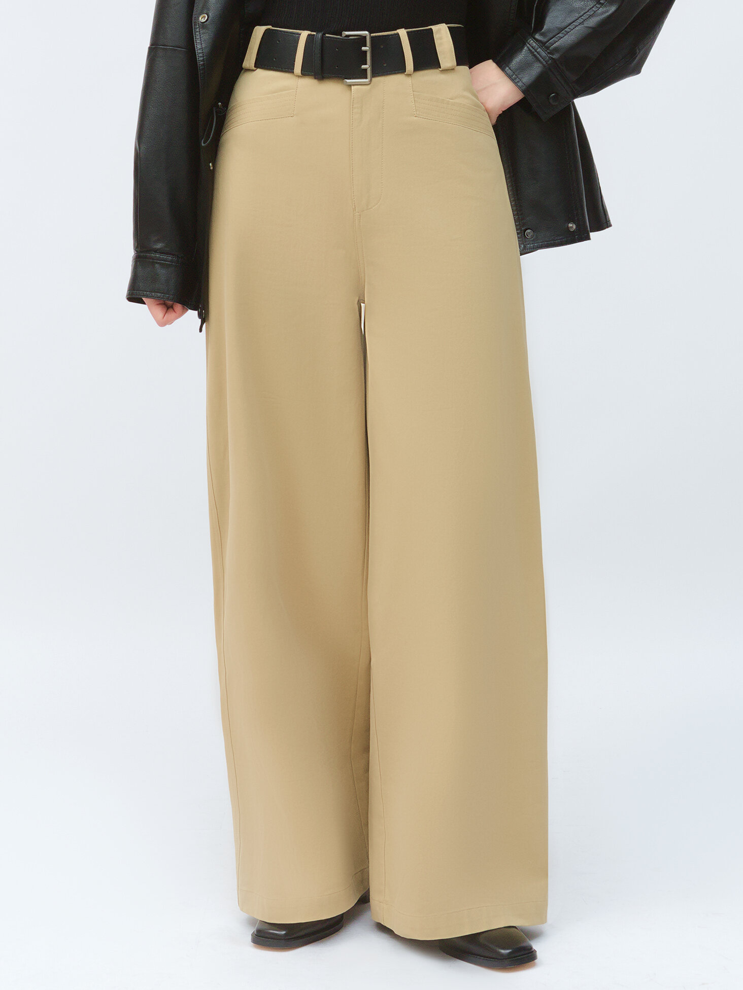 Брюки палаццо