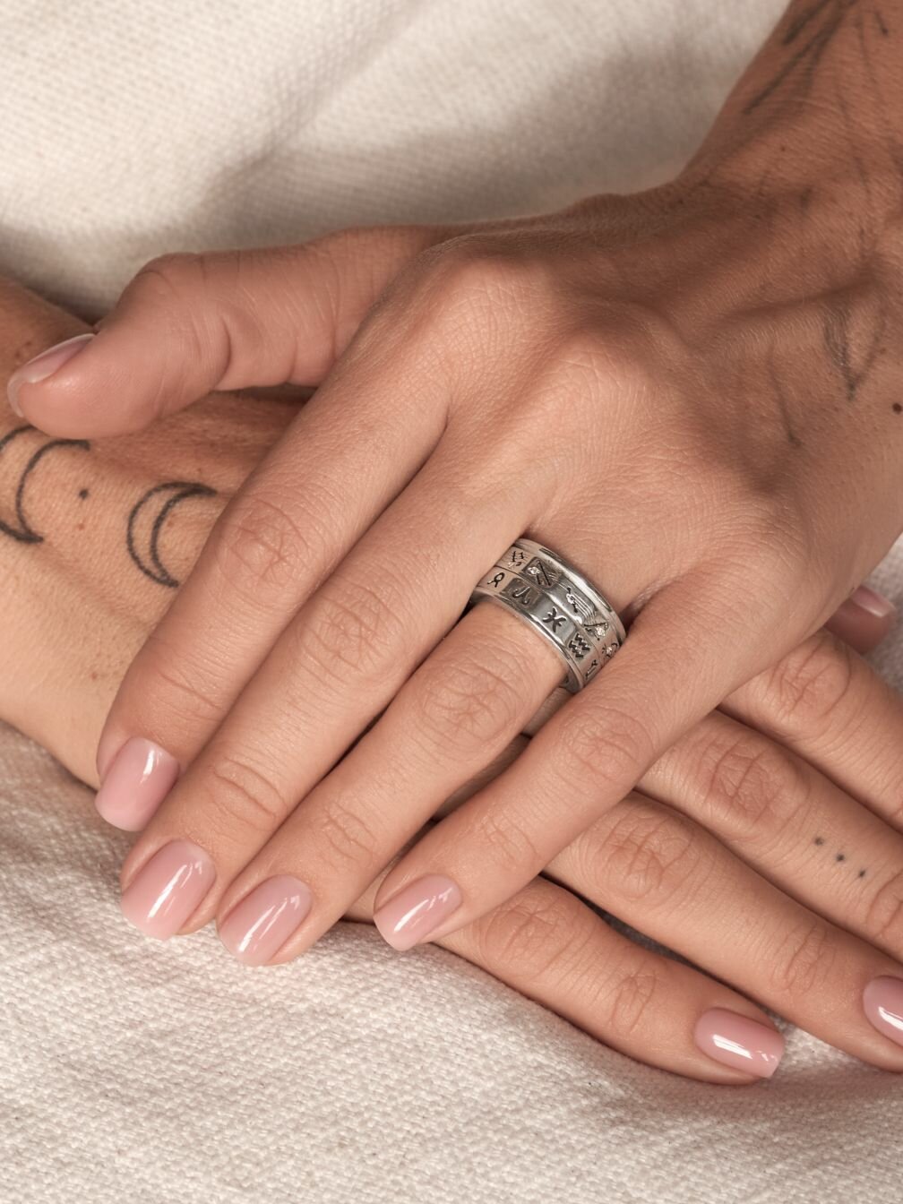 Кольцо, серебро, 925 проба, фианит